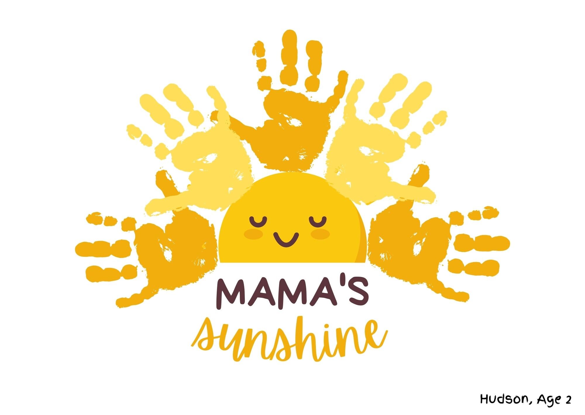 Mothers Day Crafts Preschool Printables You Are My Sunshine - Etsy