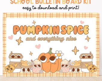 Fall Bulletin Board Kit - Etsy Canada