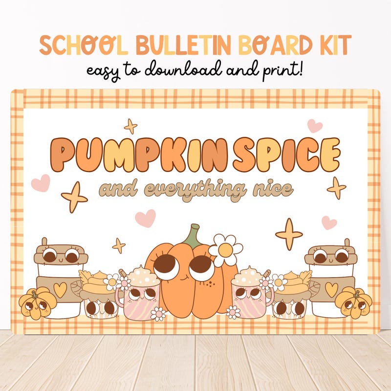 Fall Bulletin Board - Etsy