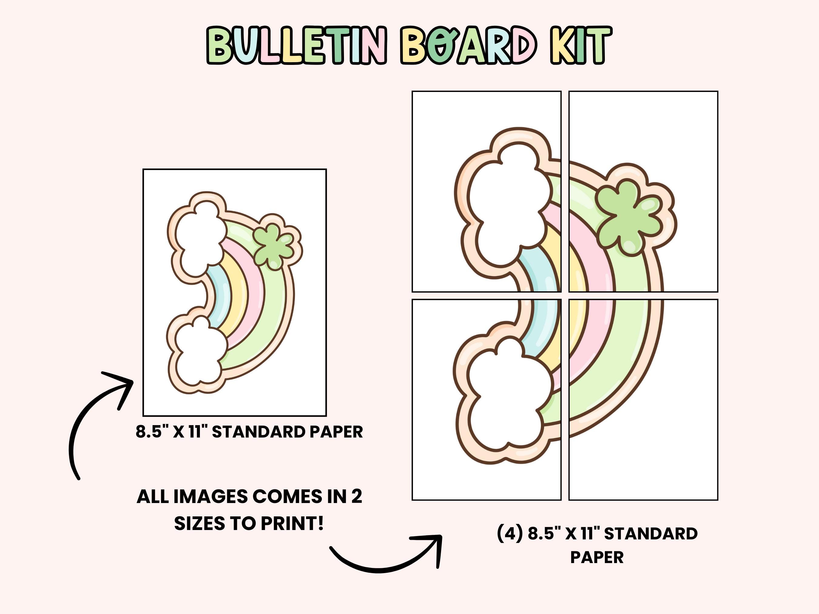 St. Patrick's Day Bulletin Board Kit: Lucky Charms Door Decor (digital ...