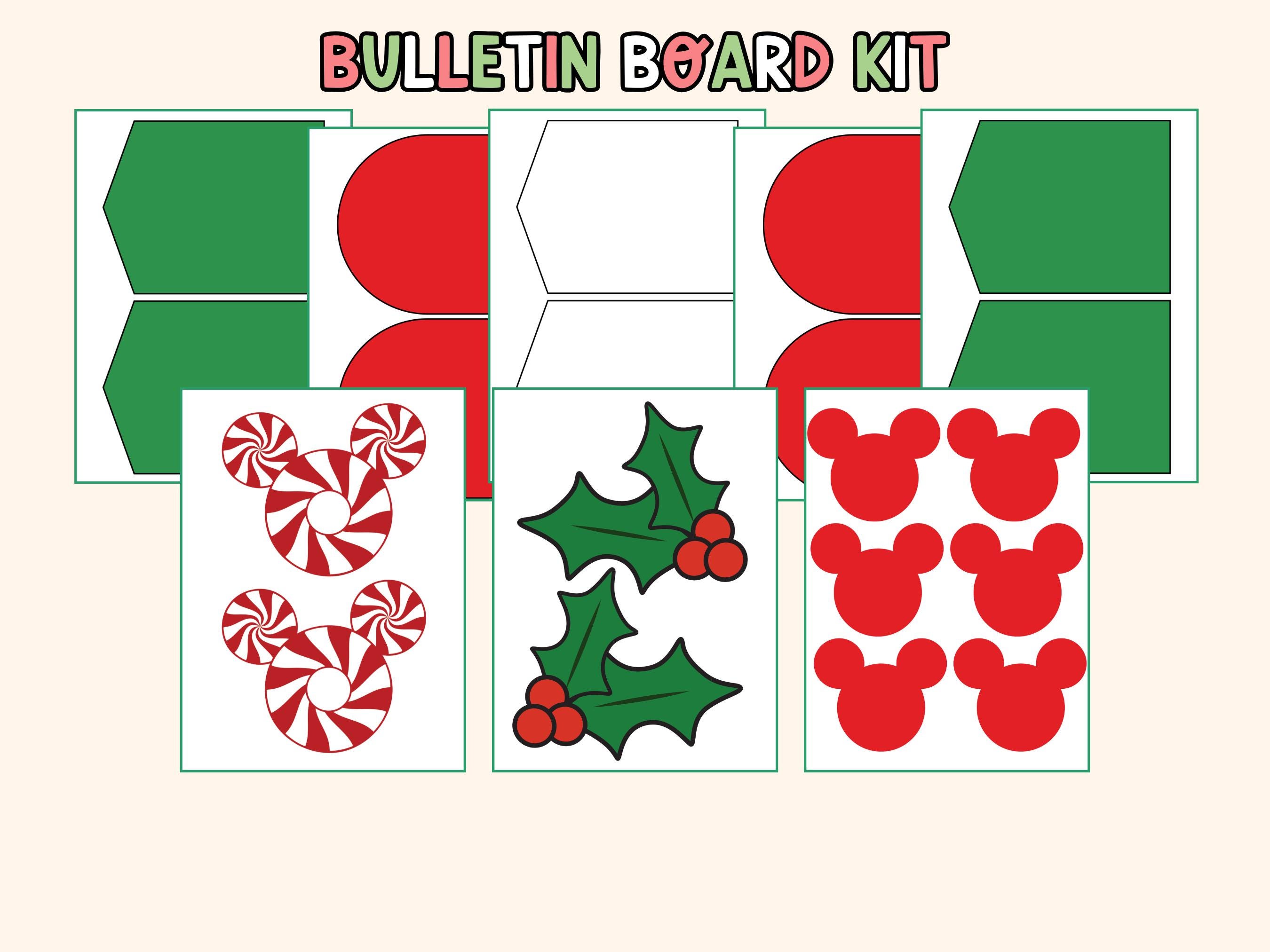 Christmas Bulletin Board Kit: Fun December Classroom Decor (digital ...