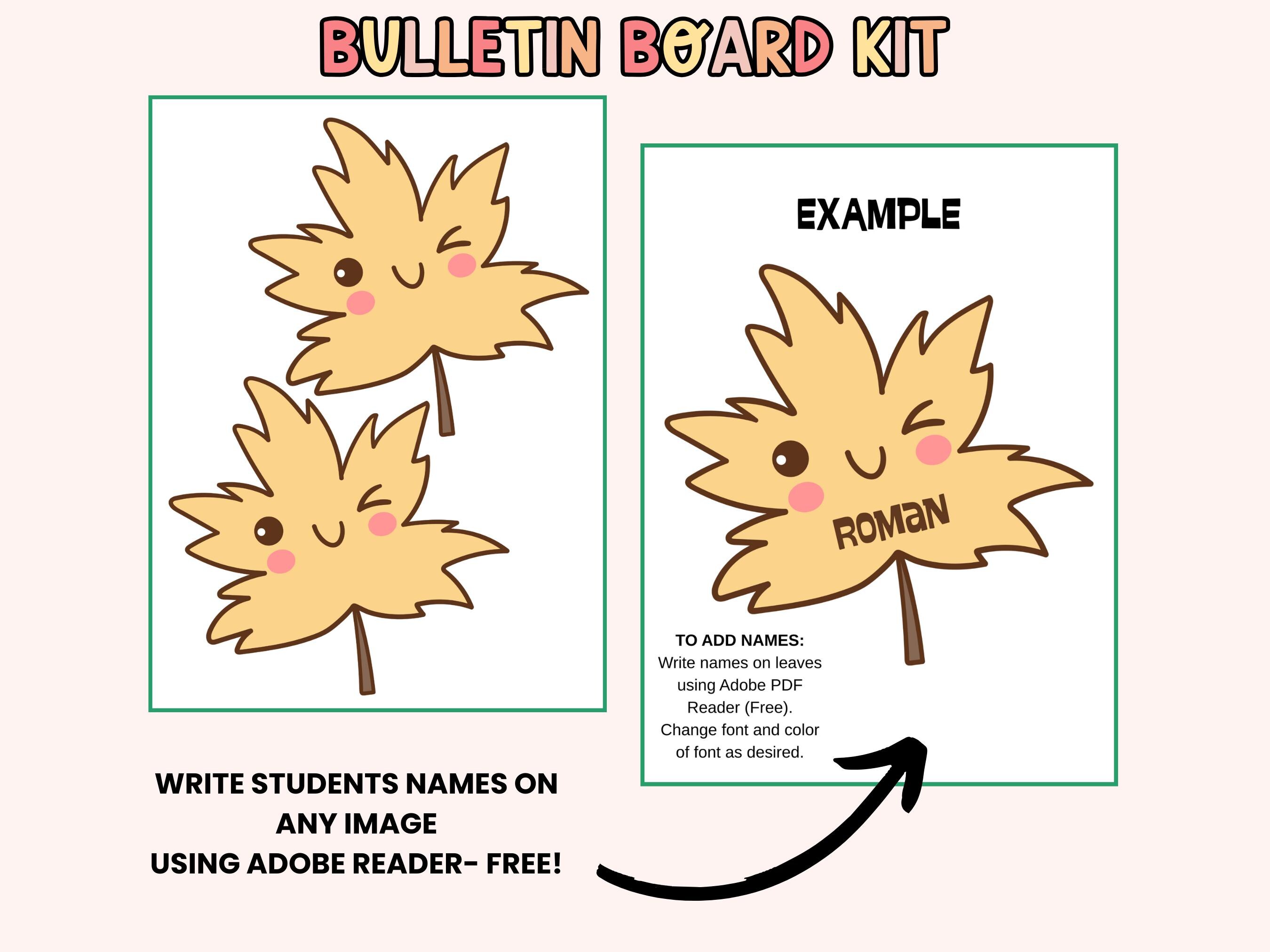 Happy Fall Y'all Bulletin Board Kit: Autumn Classroom Decor (PDF ...