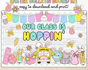 Spring Bulletin Board Kit | Printable Classroom Decor | Spring ...