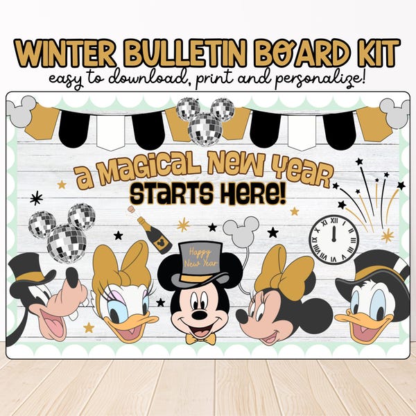 New Year Bulletin Board - Etsy