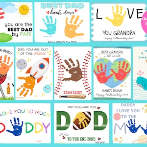 Hands Down Best Dad | Fathers Day Handprint Craft | Hands Down Sign ...