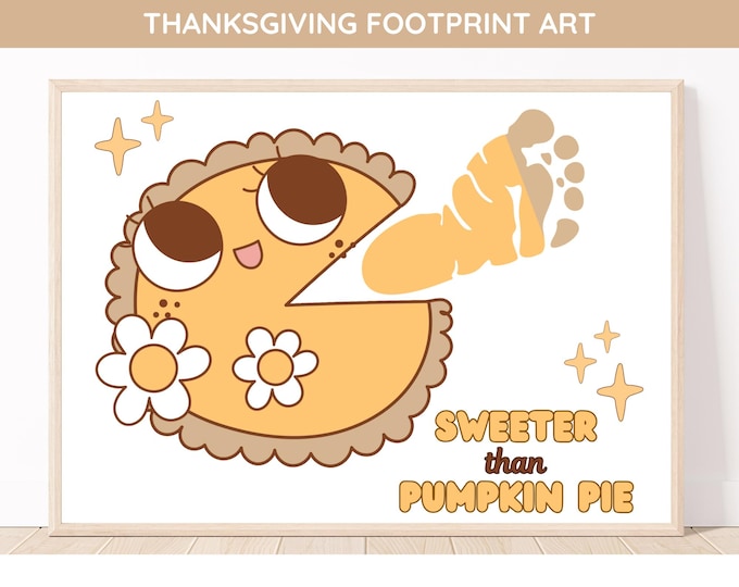 Thanksgiving Pumpkin Pie Handprint Craft Download, 2025 Fall Preschool ...