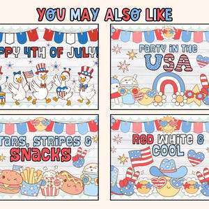 4th of July Bulletin Board Kit: Patriotic Classroom Decor (digital ...