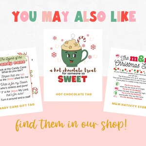 M&M Christmas Nativity Story Printable Gift Tags: Nativity Poem ...