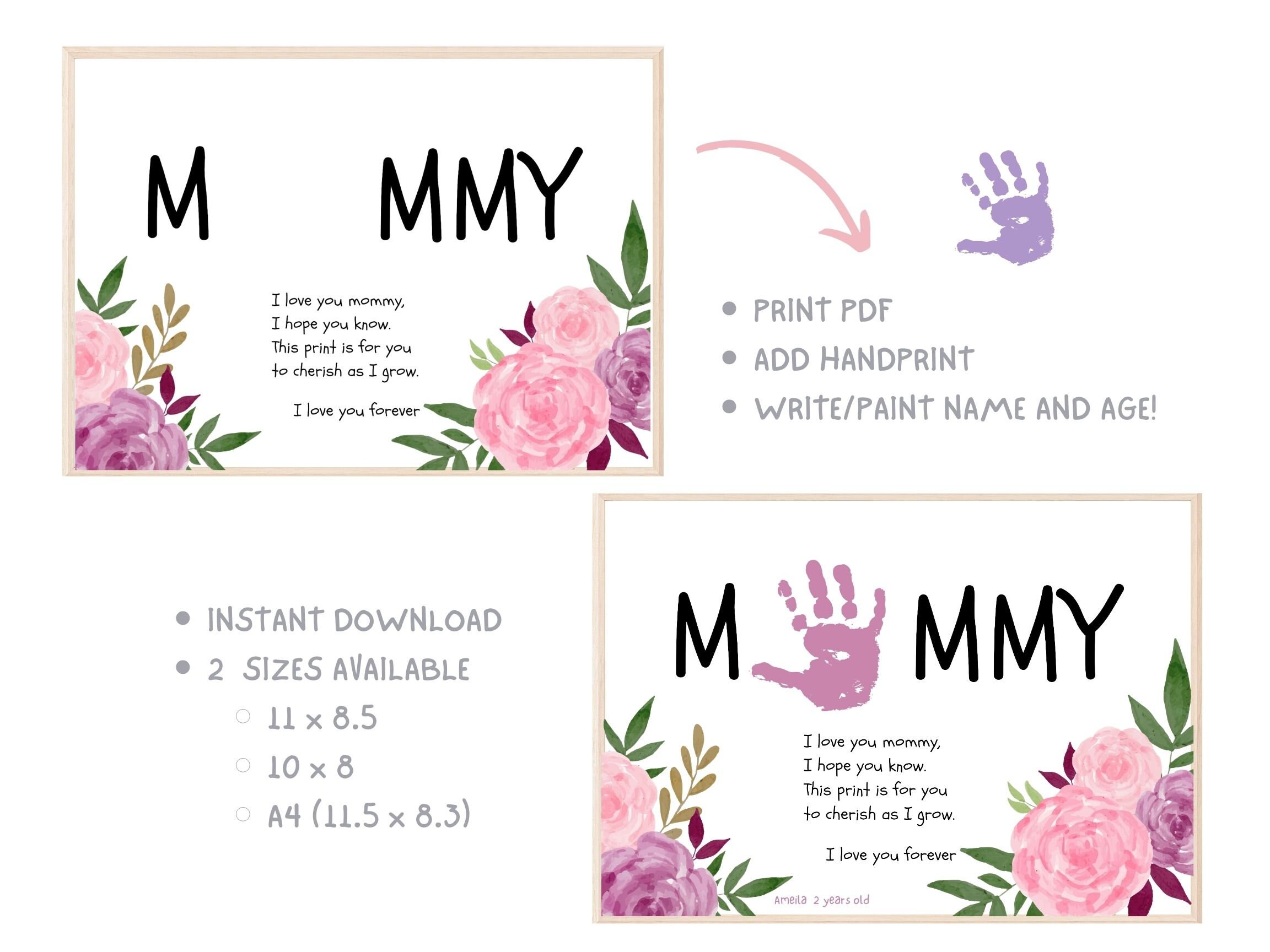 Printable Mothers Day Crafts for Preschoolers Crafts for Pre-k and ...