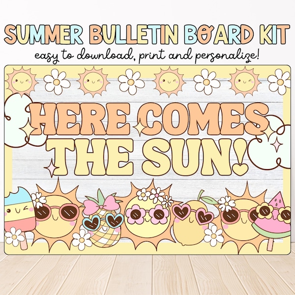 Sun Bulletin Board - Etsy