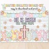 Bible Story Bulletin Board Kit: He is Not Here. He is Risen! - Etsy