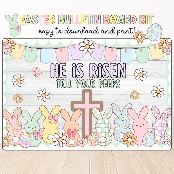 Bulletin Board Ideas Easter - Etsy