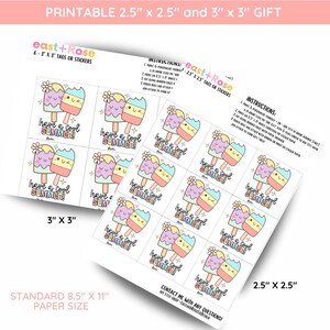 Have a Cool Summer Gift Tag, End of Year Treat Tag, Fun Summer Party ...