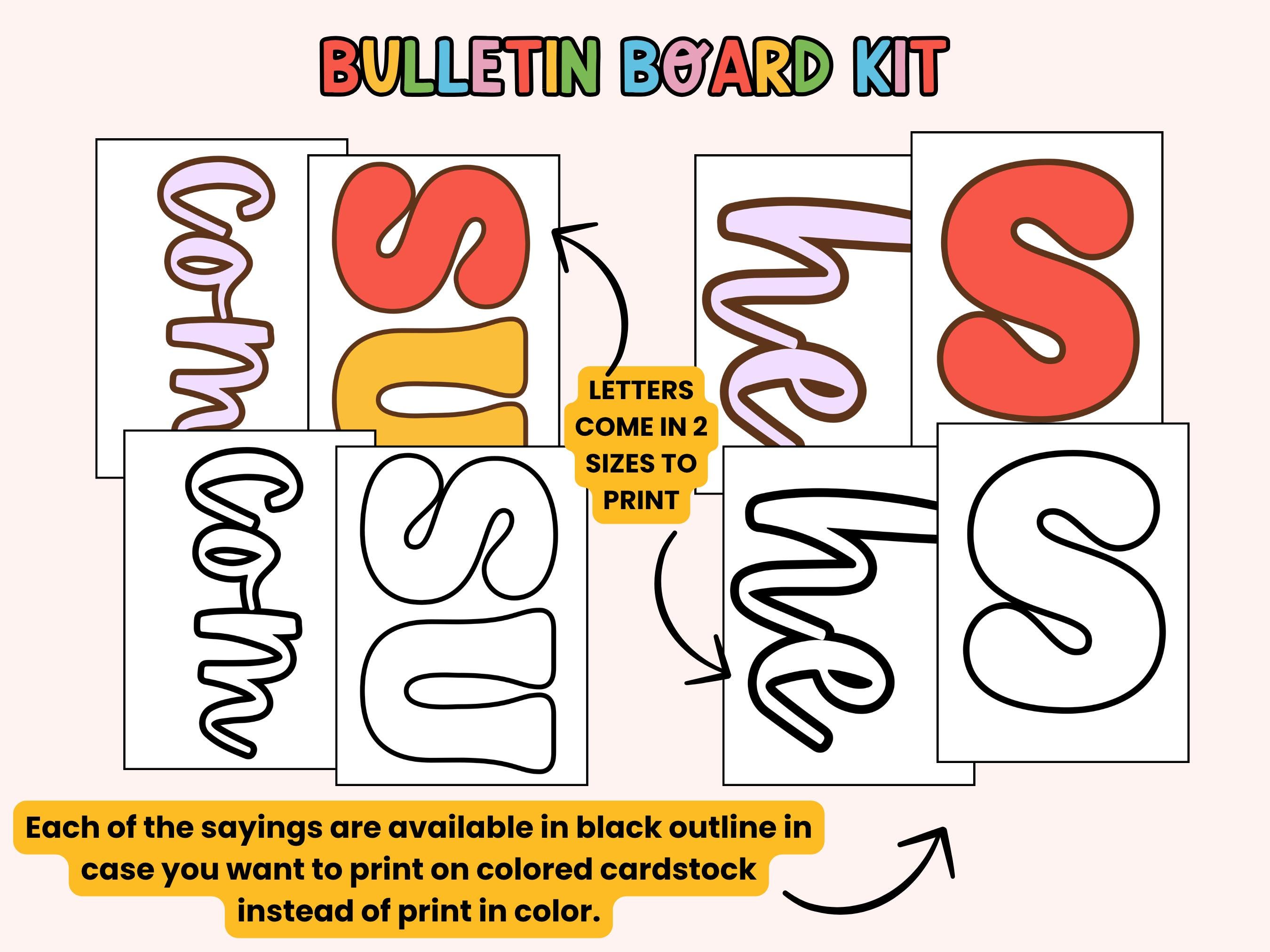 Summer Bulletin Board Kit: May June Classroom Decor (digital Download ...