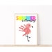 Flamingo Handprint Craft for Kids Summer Handprint Craft Summer Craft ...
