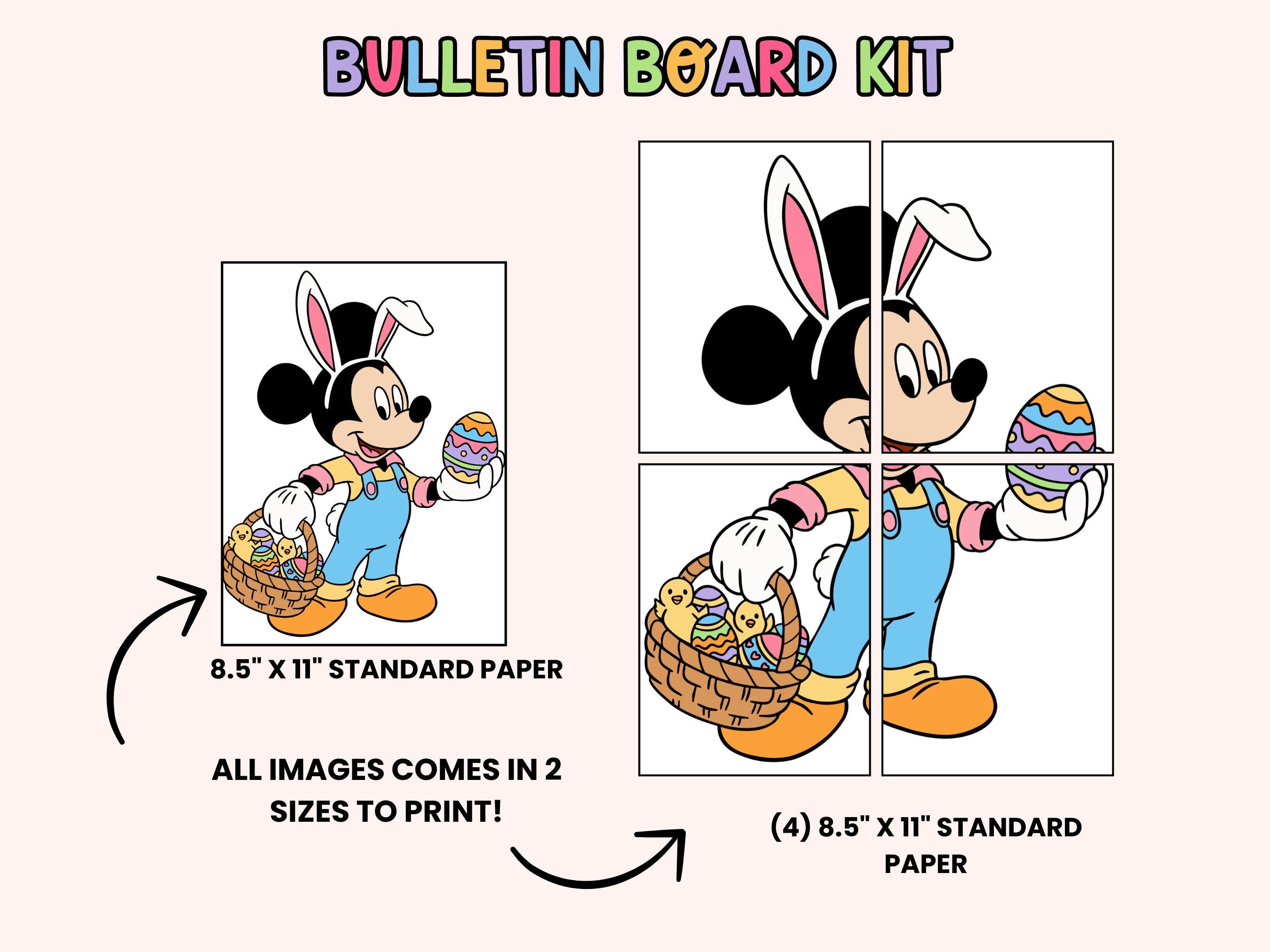 Easter Bulletin Board Kit: Spring Classroom Decor (printable) - Etsy