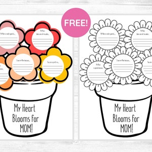 Printable Mothers Day Crafts for Preschoolers | Crafts for Pre-k and ...