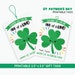 Printable Happy St Patricks Day Gift Tag, St Patricks Day TEACHER Treat ...