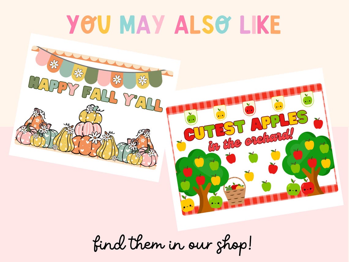 Thanksgiving Bulletin Board Kit: Sweet as Pie Classroom Decor (PDF ...