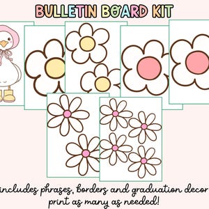 Back to School Bulletin Board Kit Silly Goose, Editable Classroom Decor ...