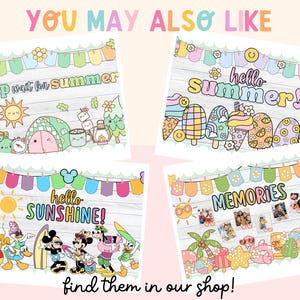 End of Year Bulletin Board Kits, Fun Summer Class Decor, End of Year ...