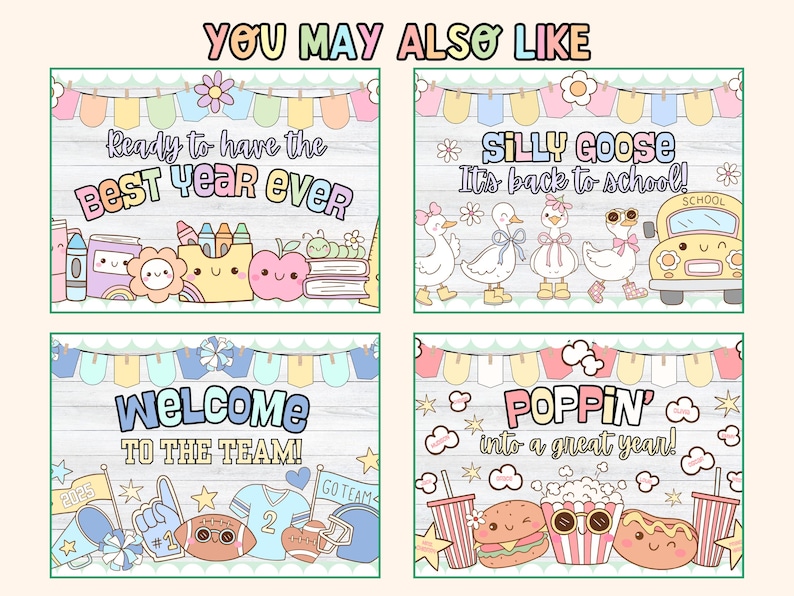 Sweet Theme Bulletin Board Kit, Classroom Decor (digital Download) - Etsy