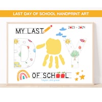 Summer Handprint Craft Summer Craft for Kids Summer Handprint Art ...