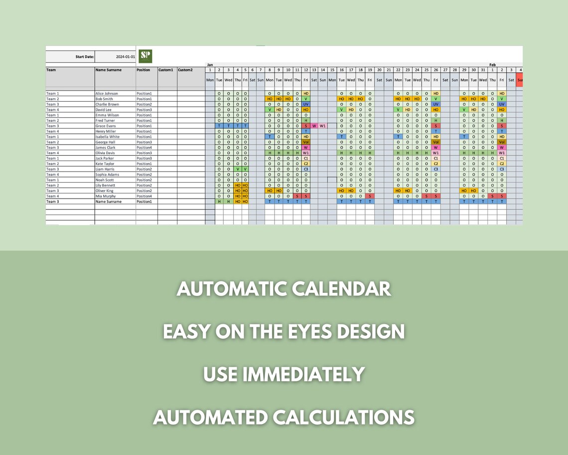 Team Timesheet: Company Time Tracker Excel Template - Etsy