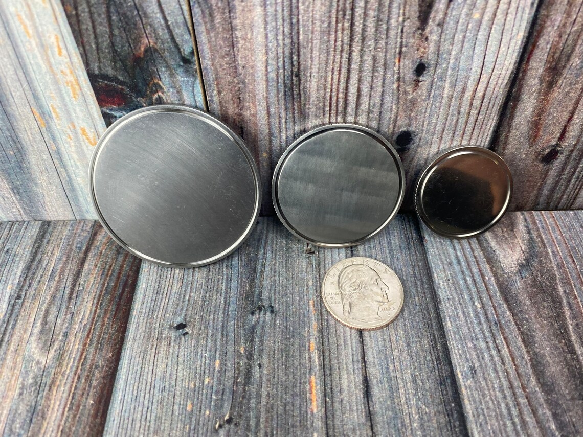 Titanium Coin Blanks Challenge Coin Reed Edge Grooved - Etsy