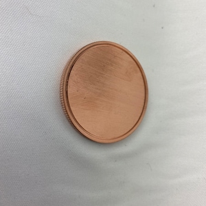 Copper Blanks - Challenge Coin - Reed Edge - Grooved - Mirror Finish ...