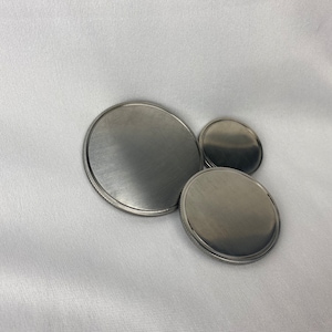 Titanium Coin Blanks - Challenge Coin - Reed Edge - Grooved - Mirror ...