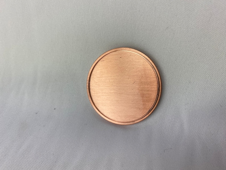 Copper Blanks Challenge Coin Reed Edge Grooved Mirror Finish 40 Mm ...