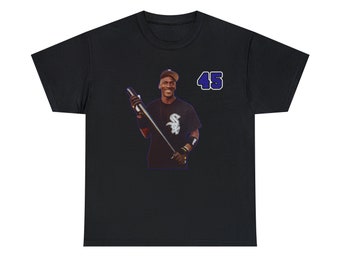 Michael Jordan Baseball Chicago White Sox Tee Number 45 - Etsy