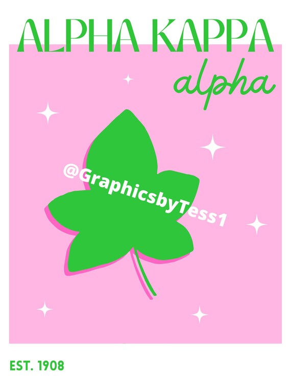 Alpha Kappa Alpha Graphics