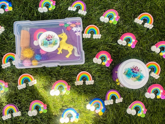 Unicorn Fairytale Sensory Bin on the Go Montessori Toys - Etsy