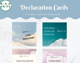 Printable Scripture Cards - Etsy