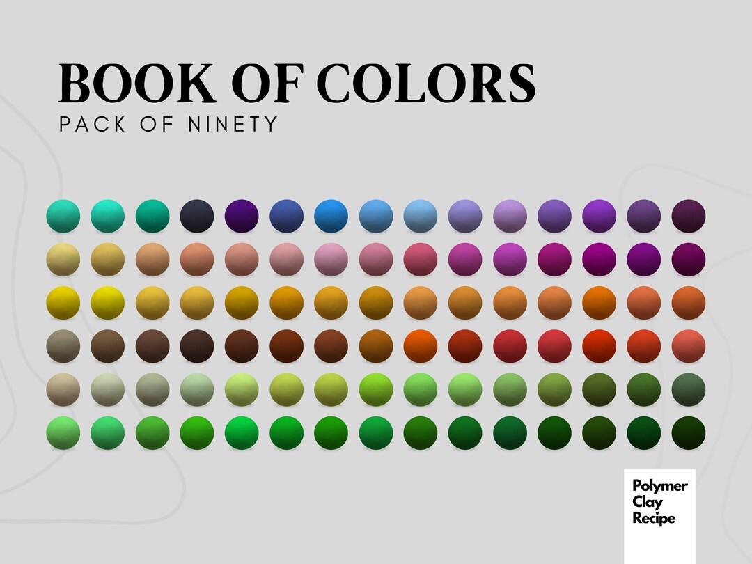 Book of Colors | Color Mixing | FIMO Professional Color Mixing Tutorial ...