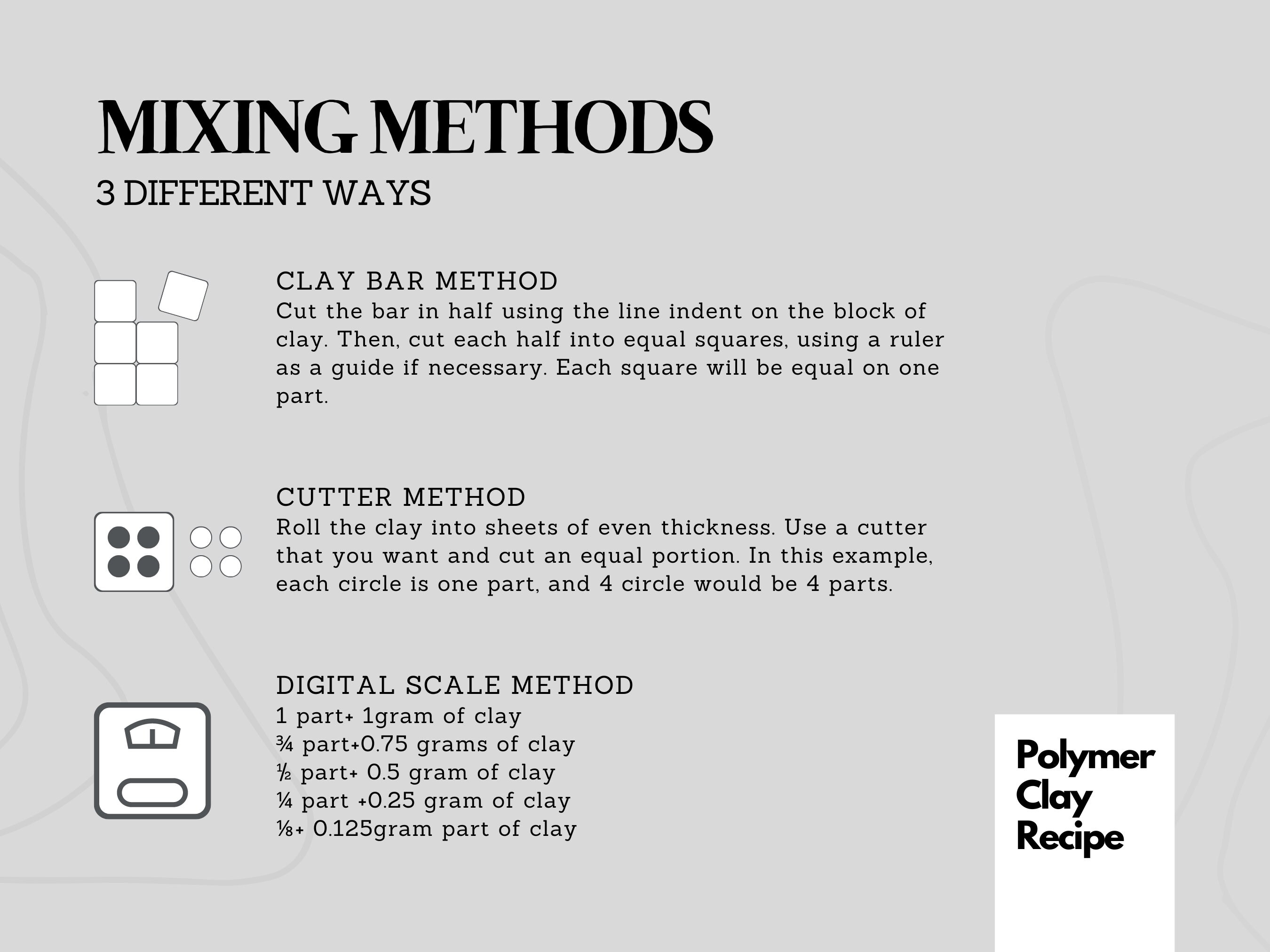 Polymer Clay Recipe | Color Mixing | FIMO Professional Color Mixing ...