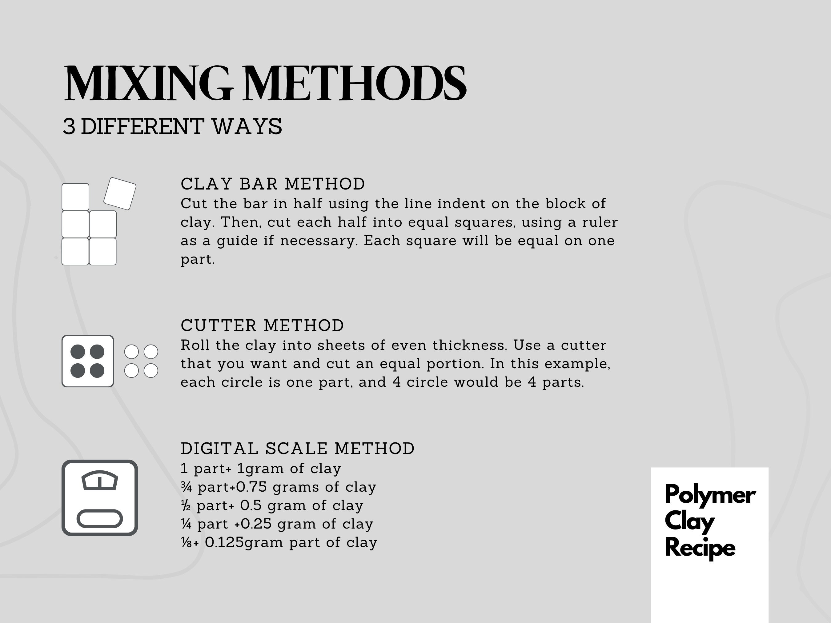 Create Your Own Palette Trendy Color Recipes Color Mixing FIMO ...