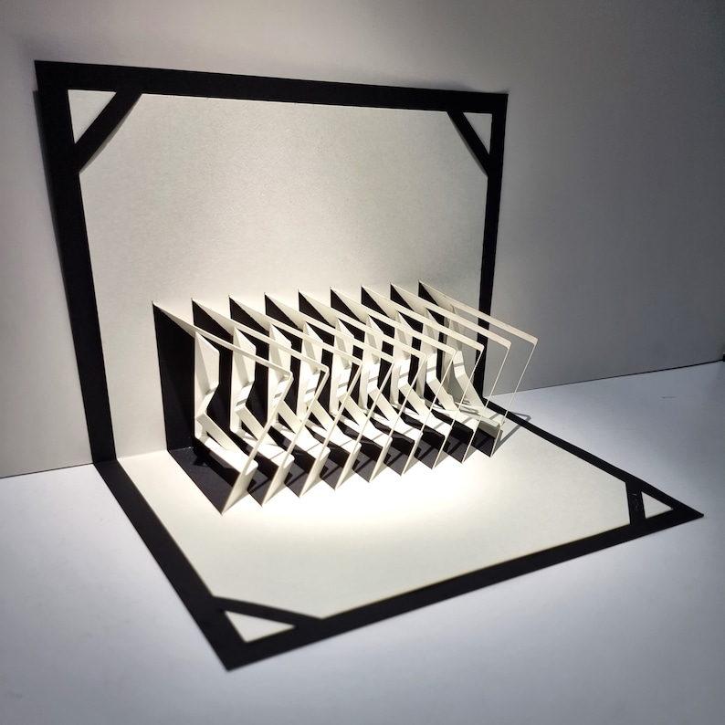 DIY Pop up Card PDF Templates, Architectural Origami, Kirigami, 3d ...