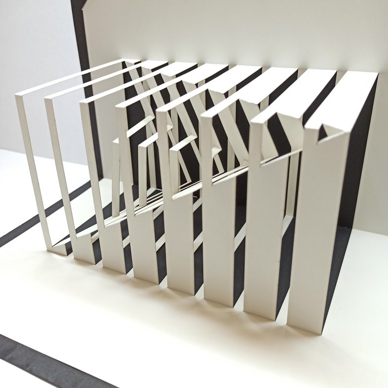 DIY Pop up Card PDF Templates, Architectural Origami, Kirigami, 3d ...