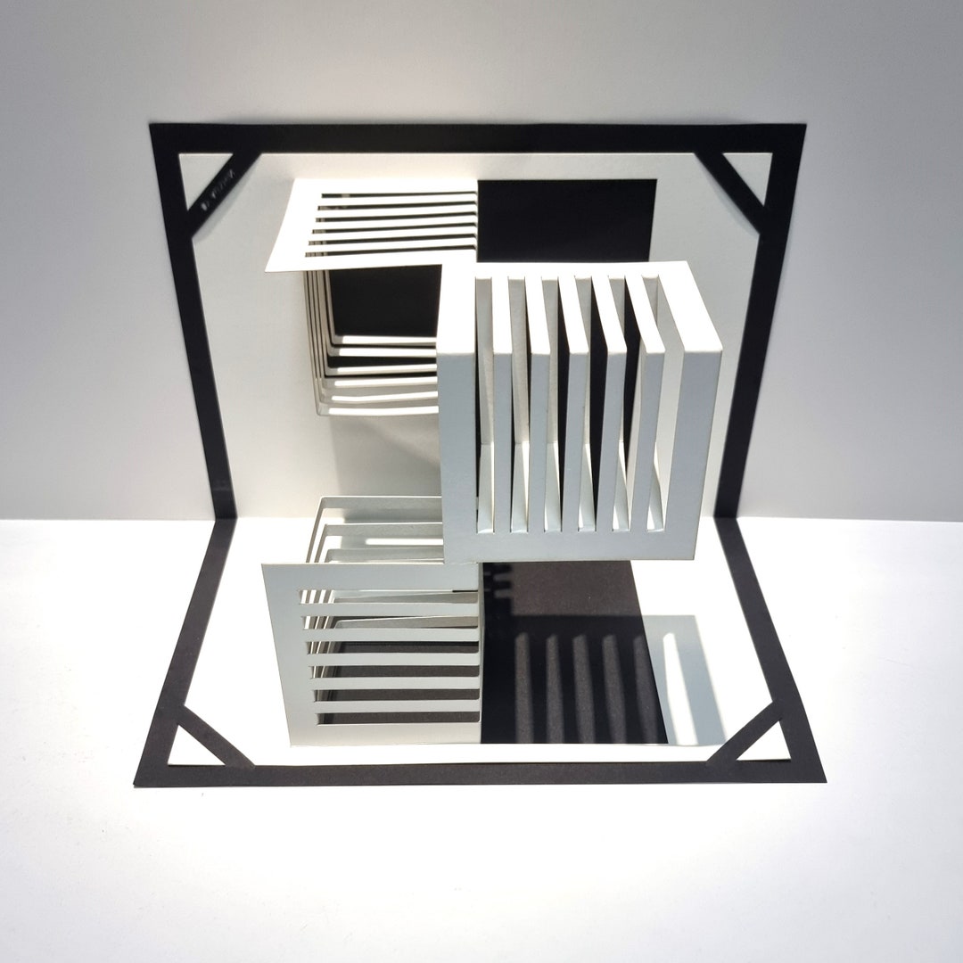 DIY Pop up Card PDF Templates, Architectural Origami, Kirigami, 3d ...