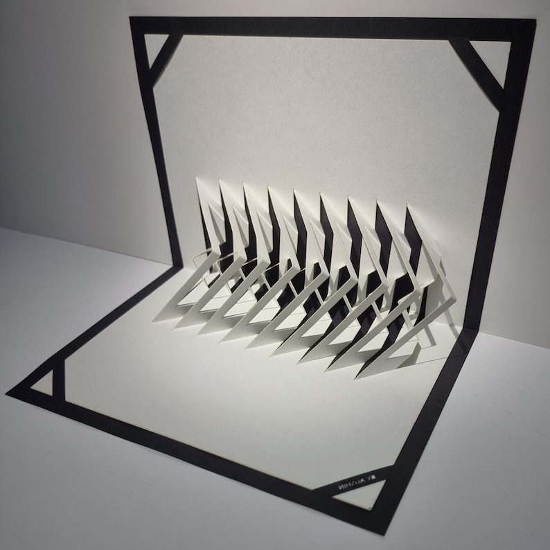 DIY Pop up Card PDF Templates, Architectural Origami, Kirigami, 3d ...