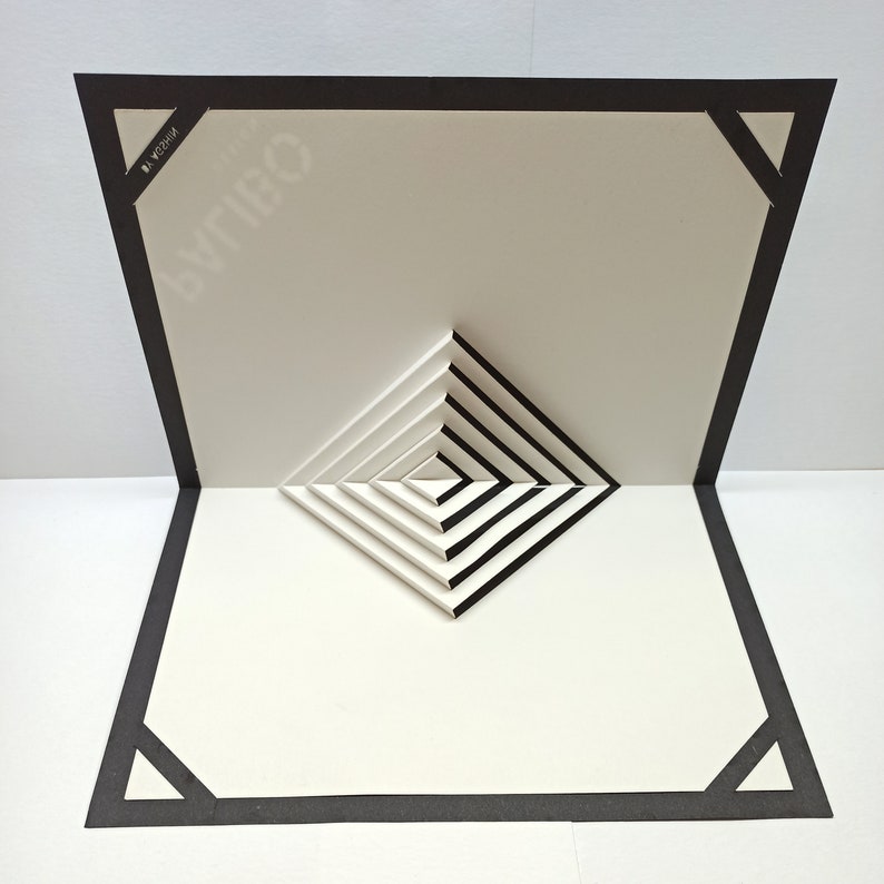 DIY Pop up Card Templates, Architectural Kirigami, 3d Origamic ...