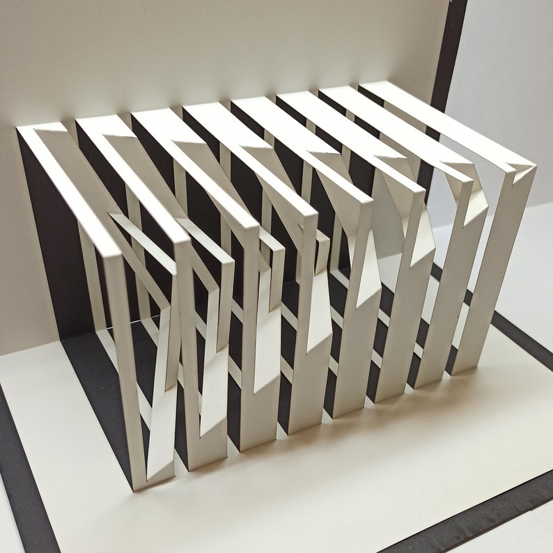 DIY Pop up Card PDF Templates, Architectural Origami, Kirigami, 3d ...