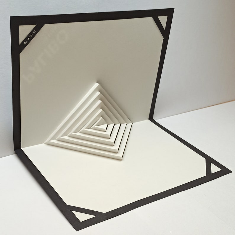 DIY Pop up Card Templates, Architectural Kirigami, 3d Origamic ...