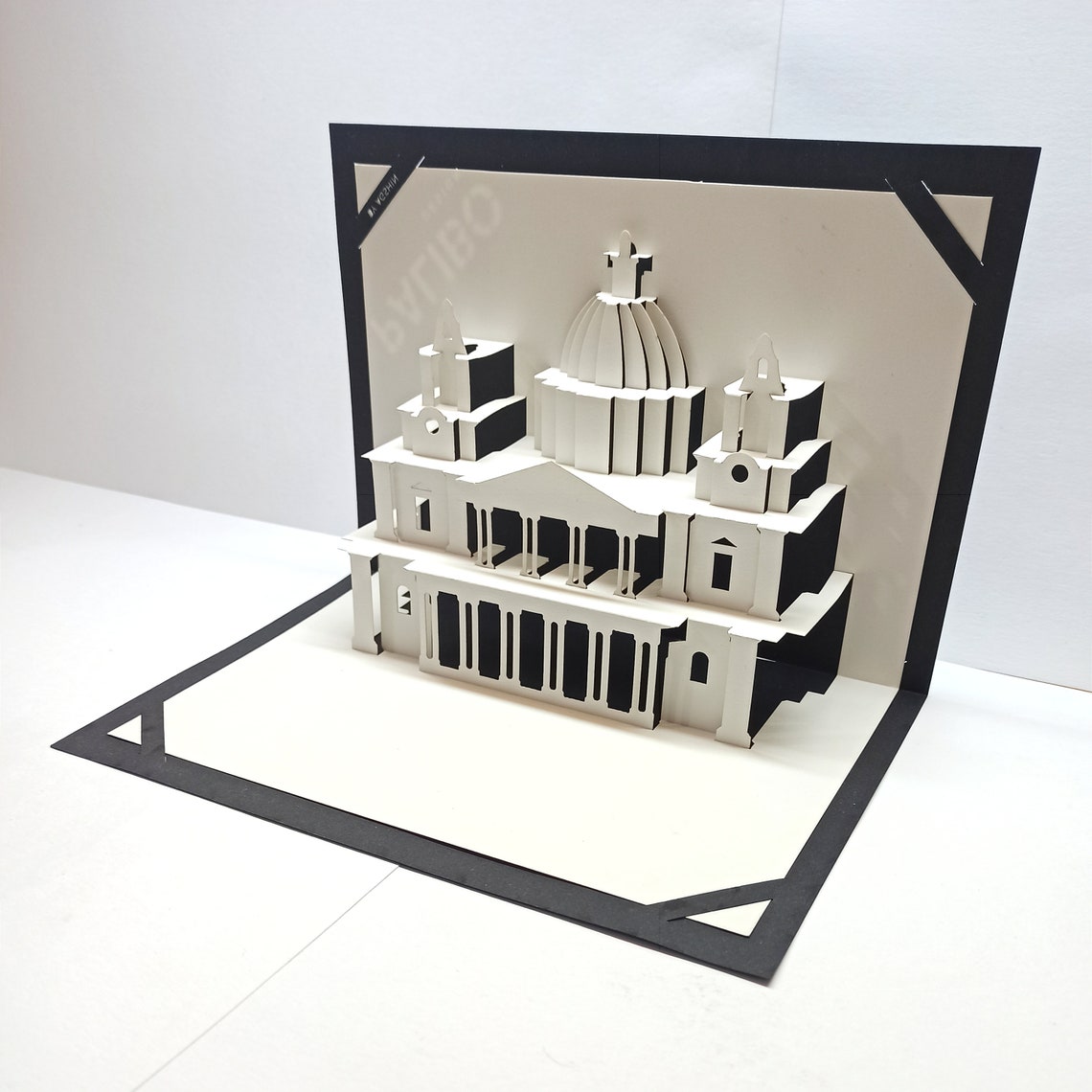 DIY Pop up Card PDF Templates, Architectural Origami, Kirigami, 3d ...