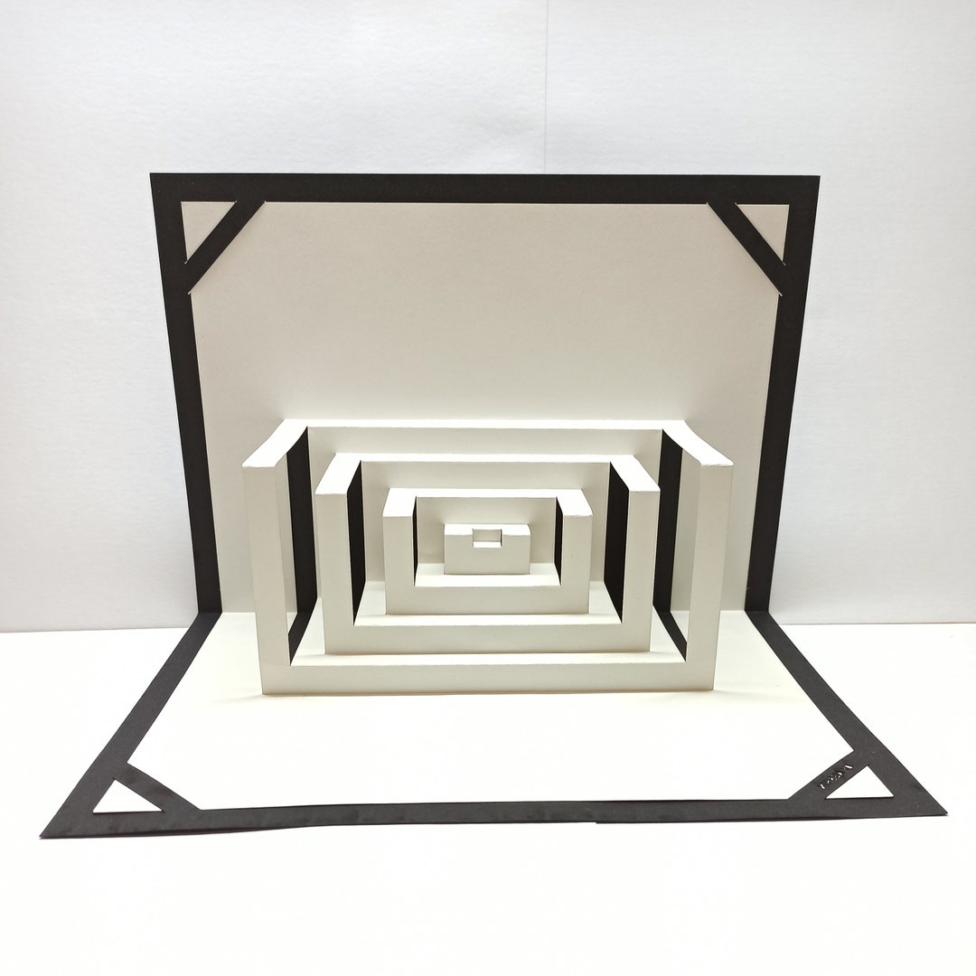 DIY Pop up Card Templates, Architectural Kirigami, 3d Origamic ...