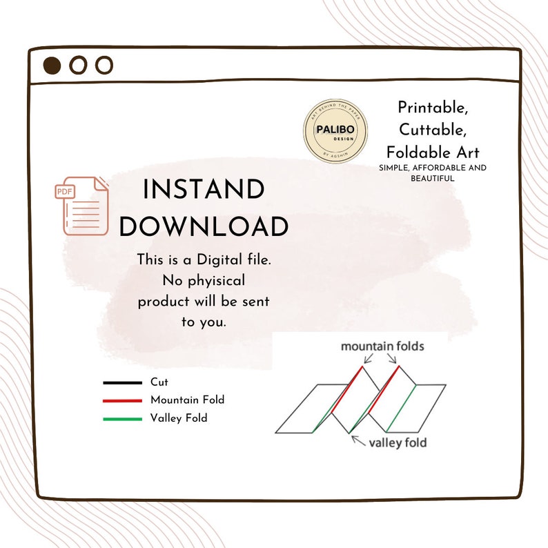 DIY Pop up Card PDF Templates, Architectural Origami, Kirigami, 3d ...