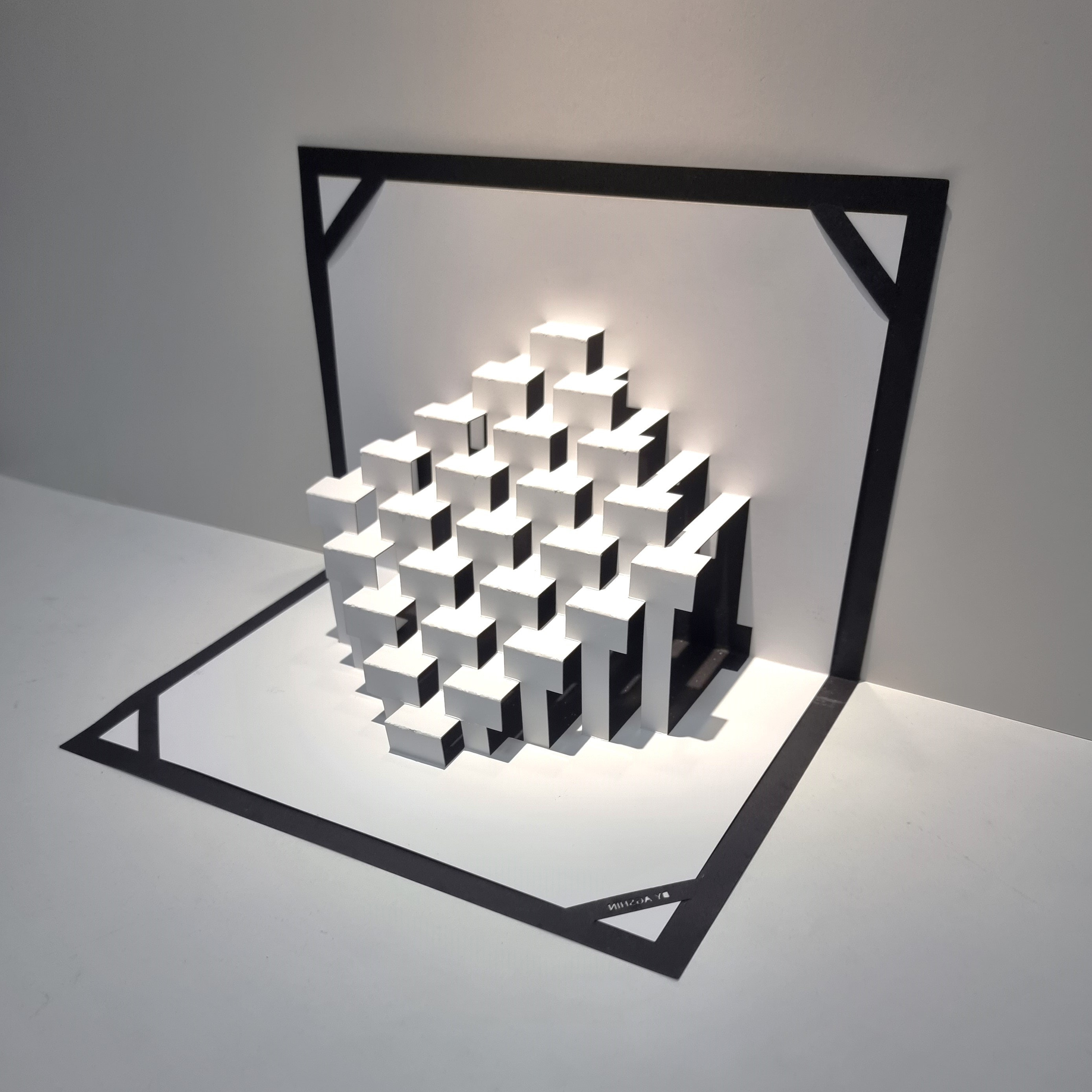 DIY Pop up Card PDF Templates, Architectural Origami, Kirigami, 3d ...